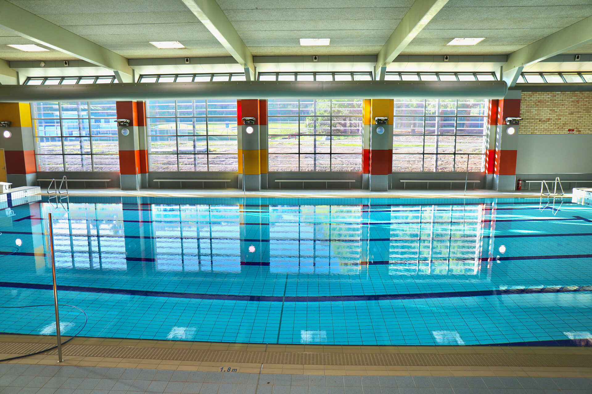 state-of-the-art geothermal pool | SportUNE